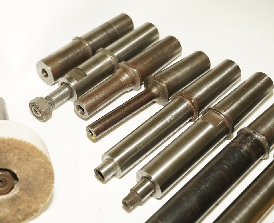 Parker Majestic ID/OD Grinding Wheel Quill Lot, Mandrel, Arbor, Stone ...