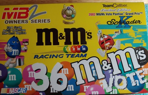 Team Caliber Owners Series #36 Ken Schrader M&M's MB2 Motorsports 1:24 ...