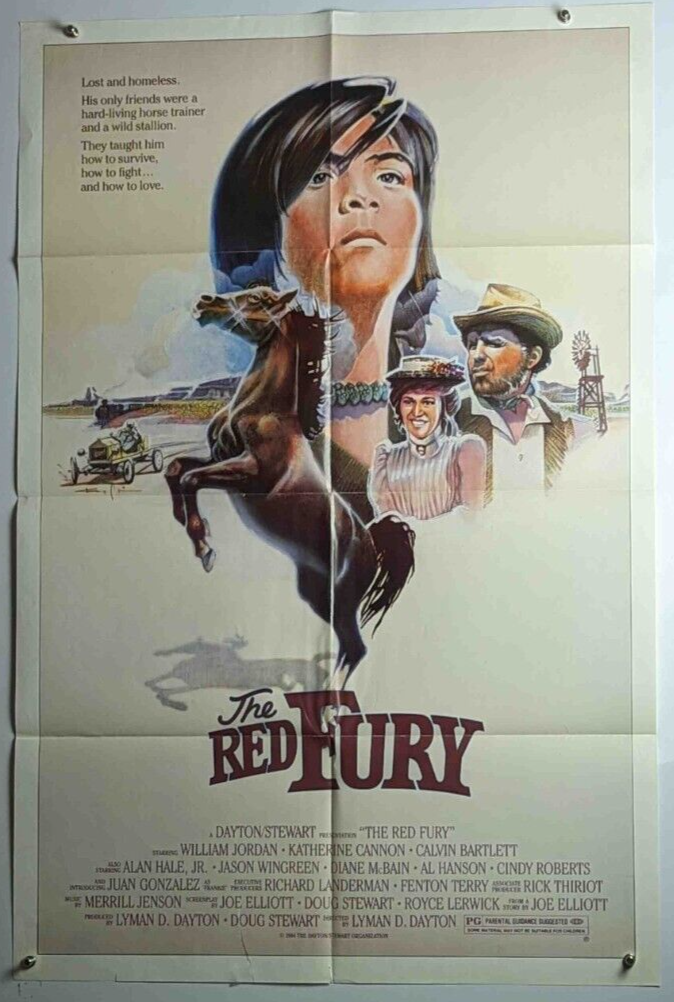"THE RED FURY' 27x41 RARE Original Movie Poster Katherine Cannon Alan ...