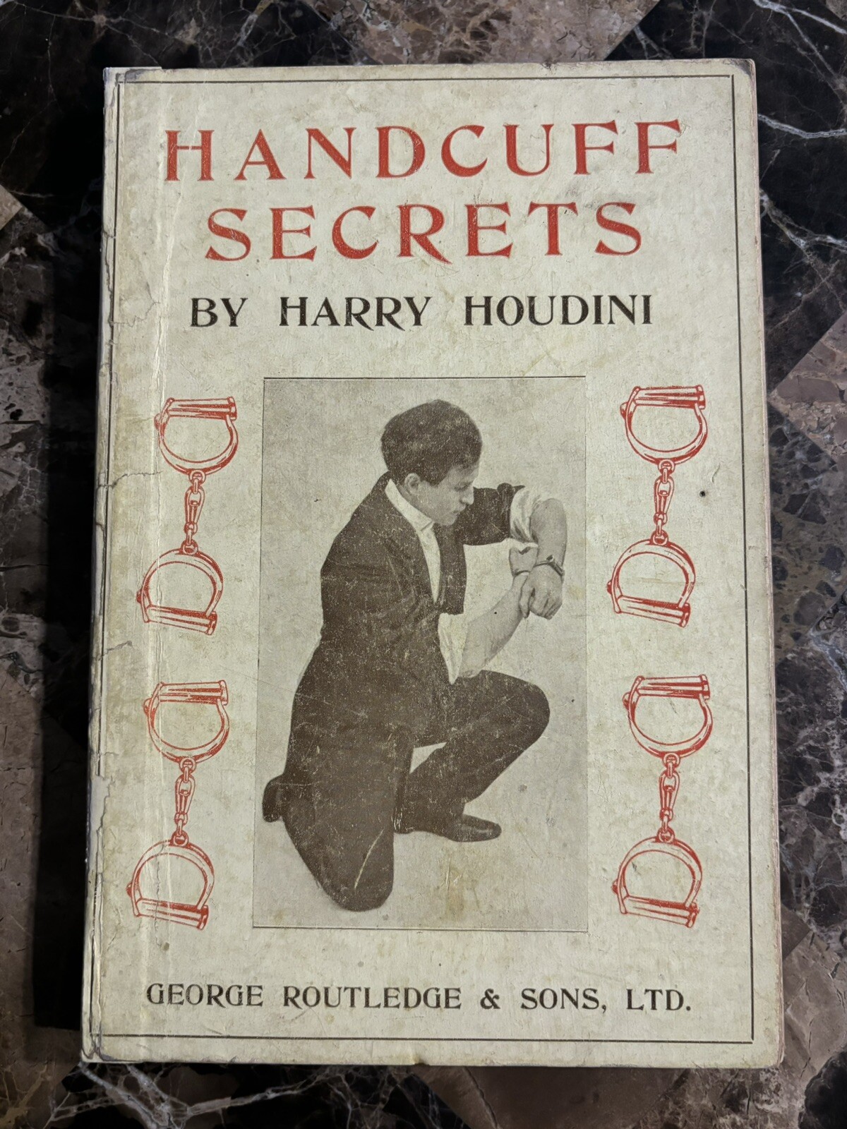 1910 RARE HARDCOVER BOOK BY HOUDINI--HANDCUFF SECRETS | eBay