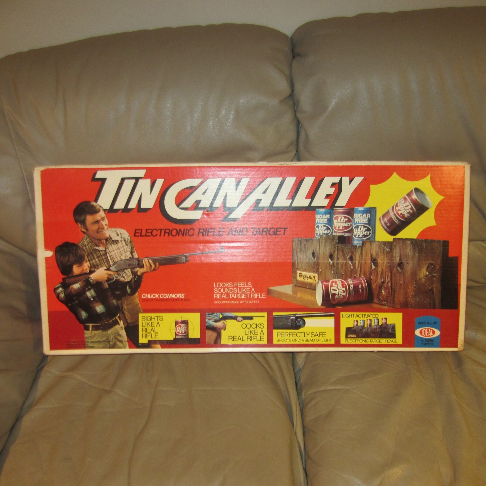 Tin Can Alley Game Ideal Toys 1976 Chuck Connors | eBay