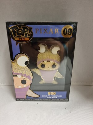 Funko Pop Pin #09 Boo Pixar Monsters Inc Disney Badge New | eBay UK