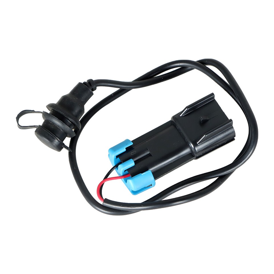 RCA Power Plug Connector For Polaris Snowmobile 2007-2021 Heated Visor ...