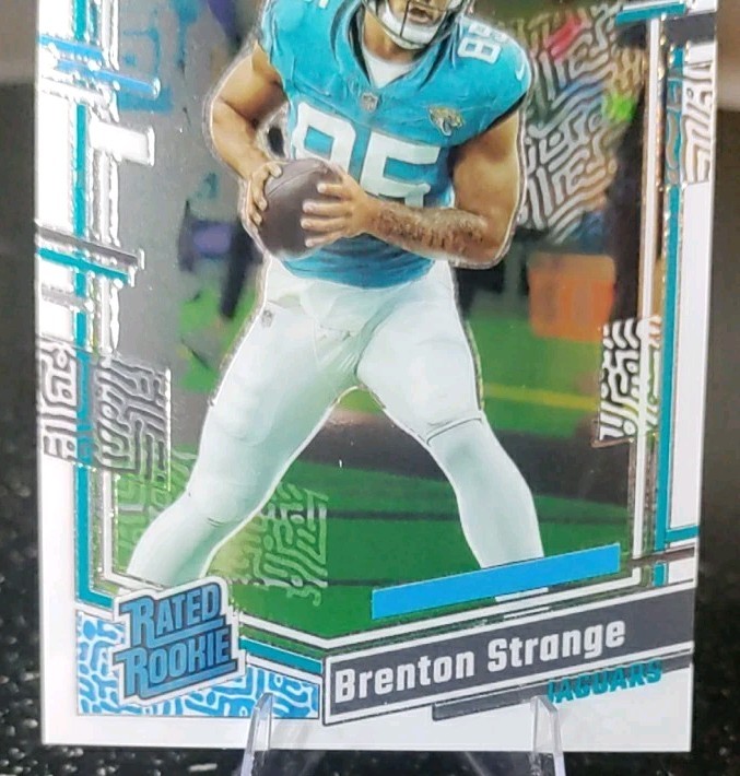 Football - Brenton Strange No251 - 2023 Donruss Optic - Rated Rookie ...