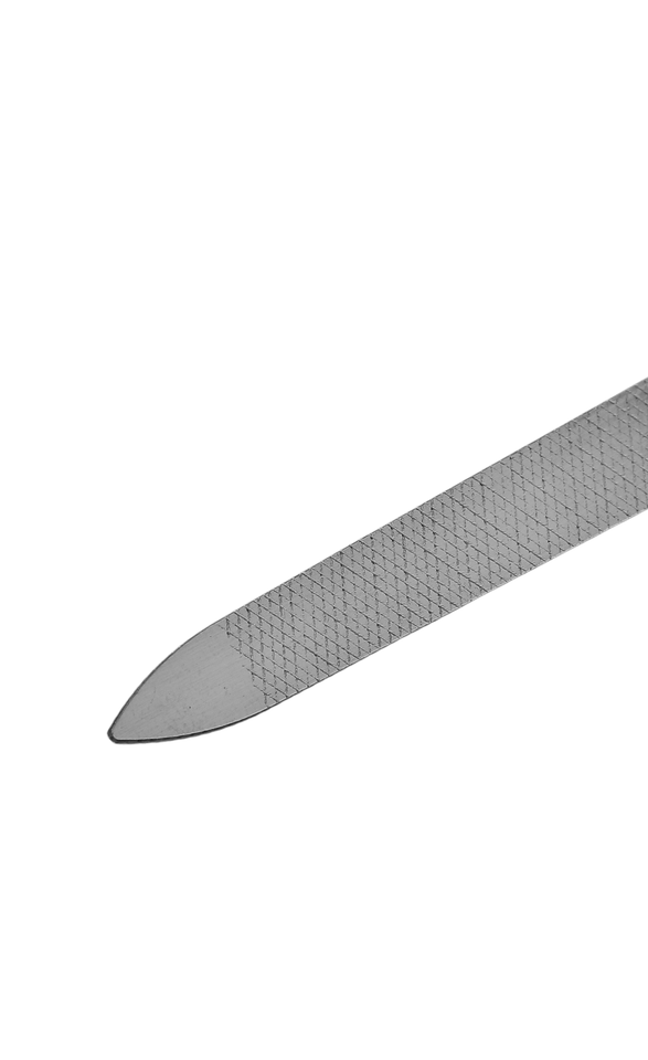 4.5 Inch Stainless Steel Triple Cut Nail File-Fingernails, Toenails (3 ...