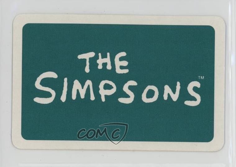 1991 Casper The Simpsons Quartet Card Game Marge Simpson #D4 02ro | eBay