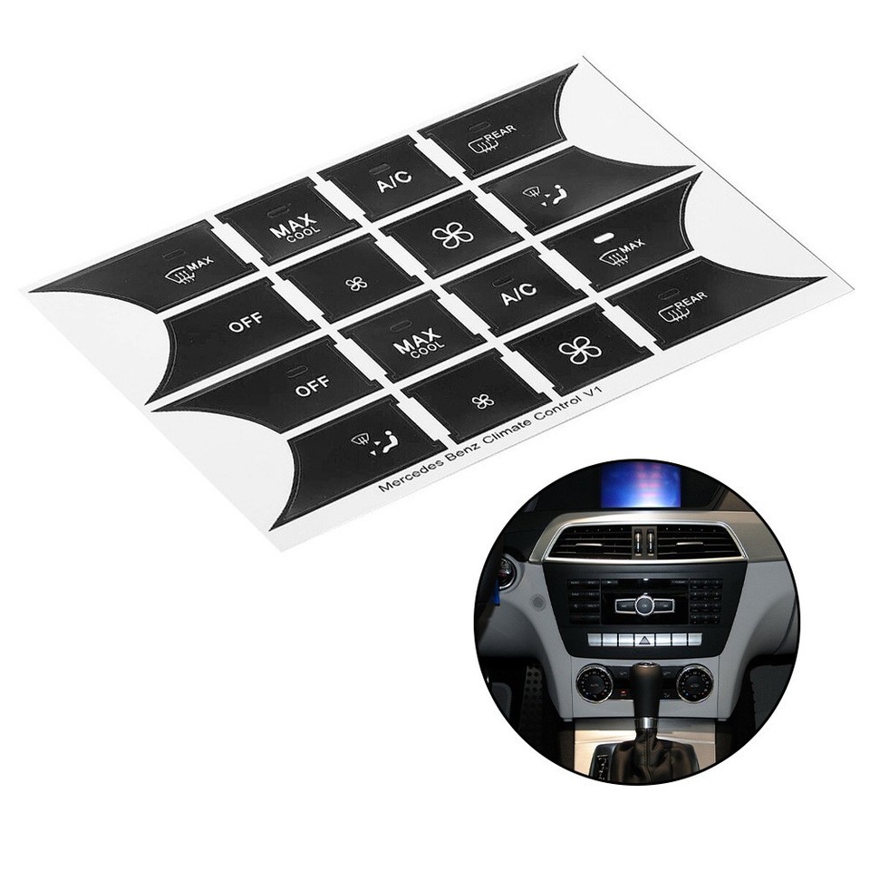 High Quality Stickers Parts For Mercedes-Benz W204 Repair 2008-2014 ...