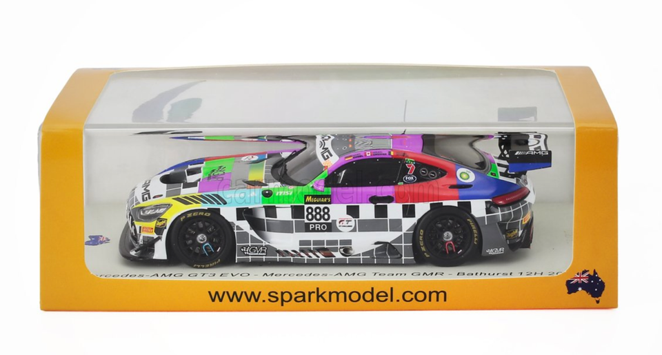 1:43 2025 Bathurst 12 Hour -- #888 Mercedes-AMG GT3 -- Spark AS087 | eBay