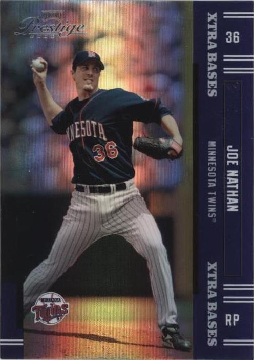 2005 Playoff Prestige - Joe Nathan #36 Xtra Bases Purple /100 for sale ...
