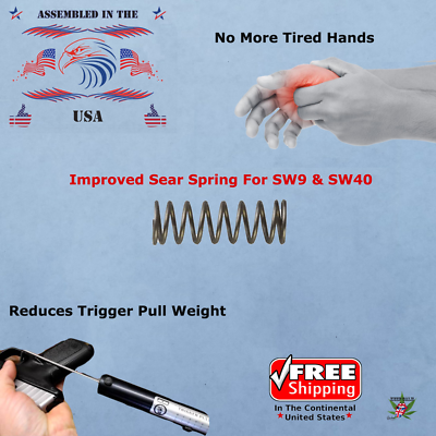 Sear Spring Upgrade Reduce Pull For Smith & Wesson SW40VE SW9VE S&W ...