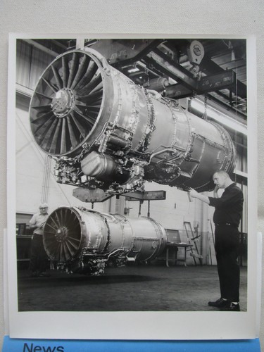 BOURGET PRATT & WHITNEY AIRCRAFT JT8D-15 TURBOFAN ENGINE PRESS PHOTO | eBay