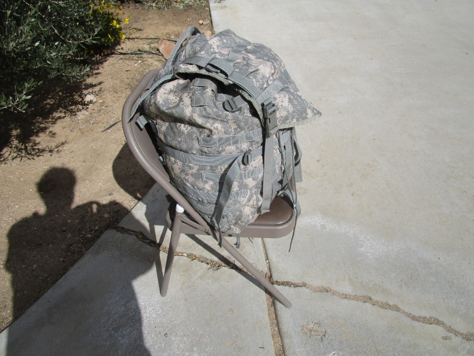 Lot of 3 US Military Surplus Large Field Ruck Sack NSN 8465-01-524-5285 ...