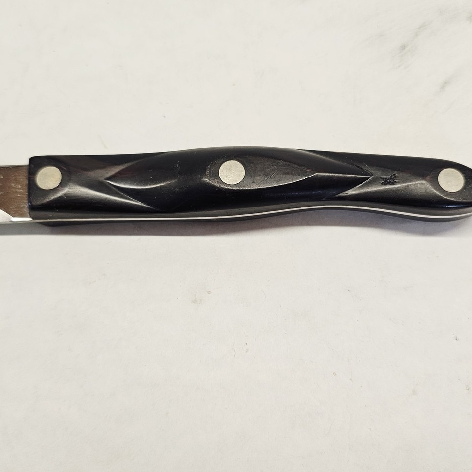 Vintage Cutco 1721 Trimmer Knife 5" Serrated Blade Classic Brown Handle ...