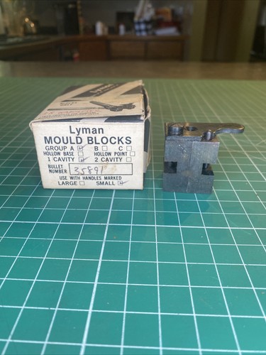 Lyman 35891 148 Gr. Double Cavity Mould Mold Full Wadcutter New, Open ...