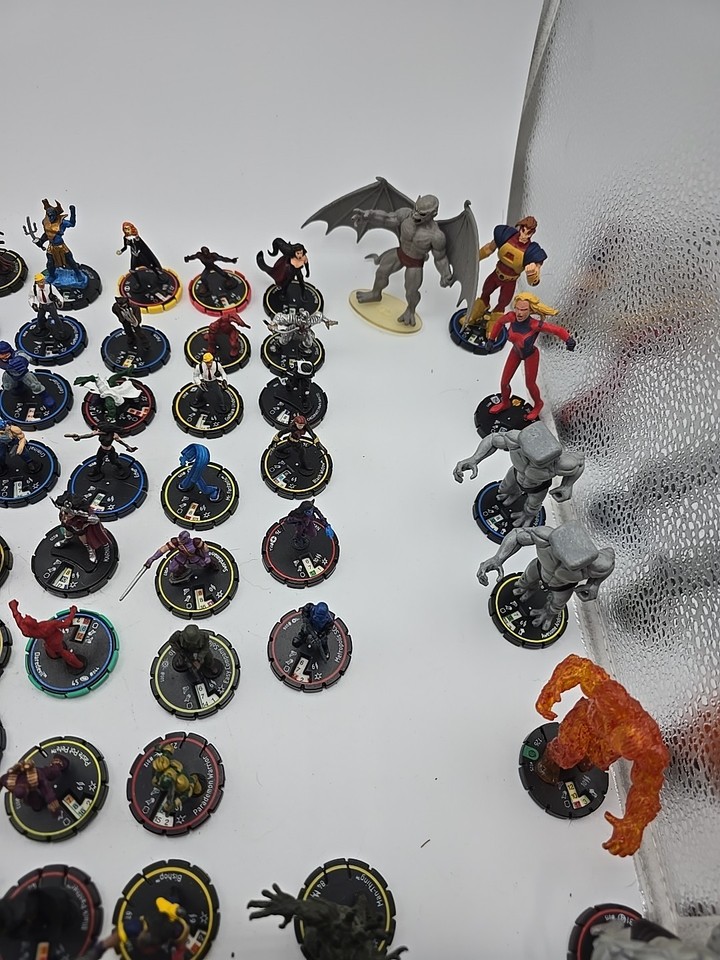 HeroClix Huge Lot 150+Figures DC Marvel Avengers Spider-Man Batman ...