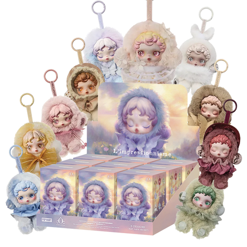 [Pack of 6] SKULLPANDA Light Weaving Garden Series, Blind Big Box ...