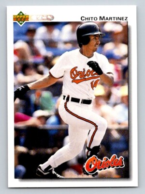 Chito Martinez 1992 Upper Deck #672 Baltimore Orioles | eBay