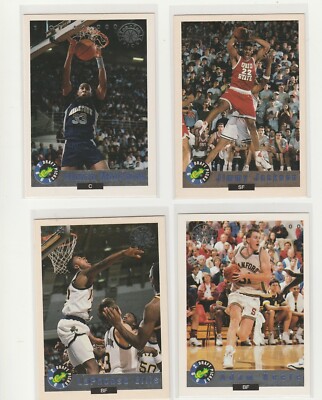 90'S INSERT LOT (4/10) 1992 CLASSIC LIMITED PRINT LP ZO ROOKIE JIM J RC ...