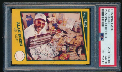 1990 Pacific #1 ALAN ROSEN MR. MINT signed auto autograph PSA/DNA | eBay