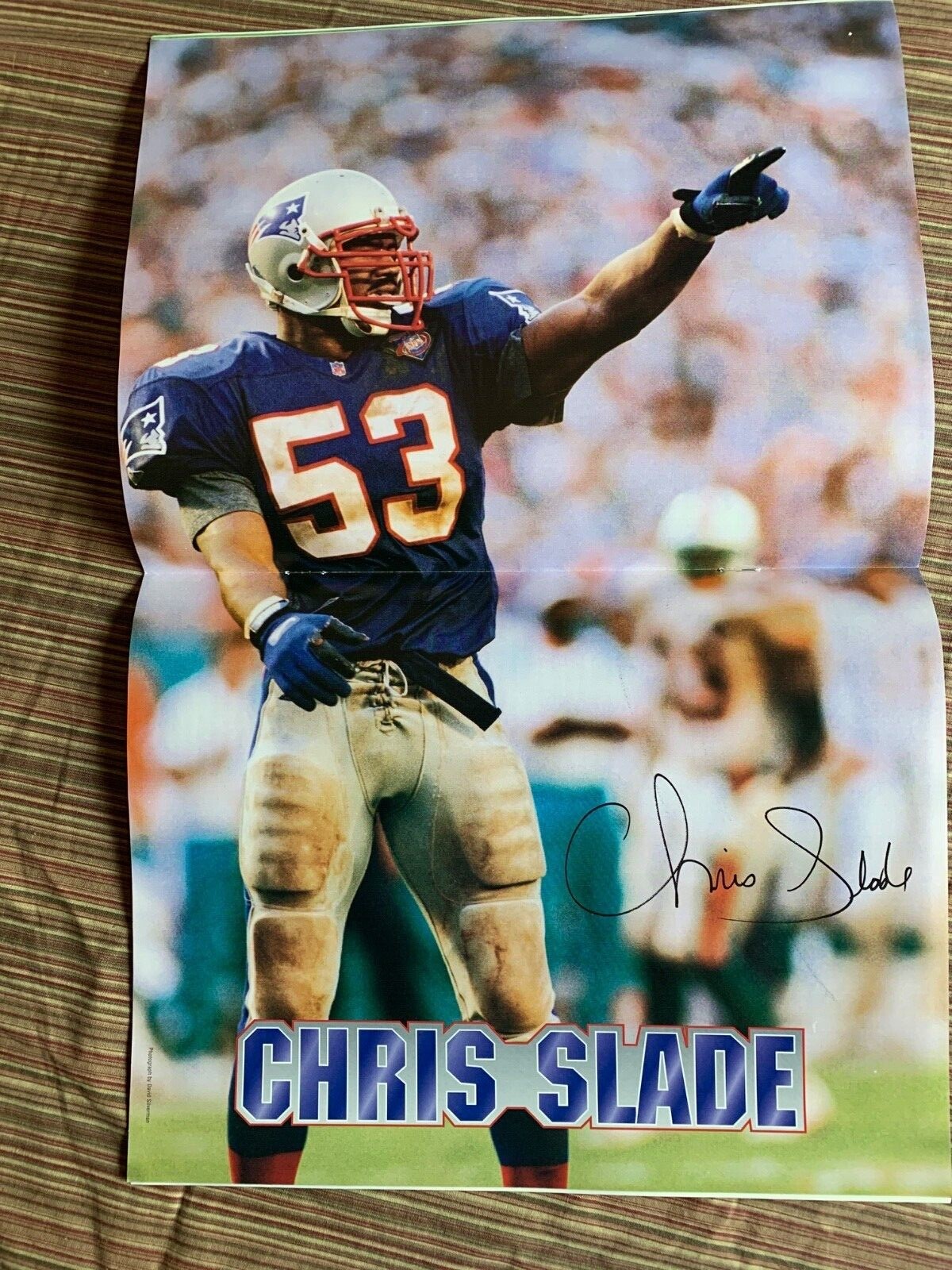 1995 NEW ENGLAND PATRIOTS SIDELINE REPORT MAGAZINE TY LAW ROOKIE ...