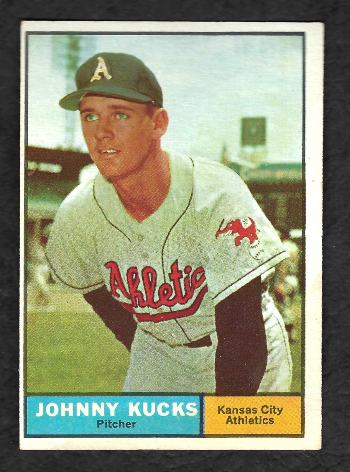 1961 Topps #94 Johnny Kucks Kansas City Athletics Baseball Card EX | eBay
