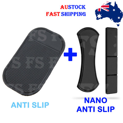 ANTI SLIP NANO RUBBER STICKY PAD MAT GEL DASHBOARD CAR MOUNT PHONE ...