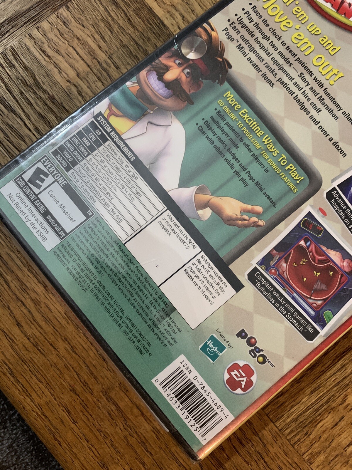 Operation Mania Computer Game 14633191257| eBay