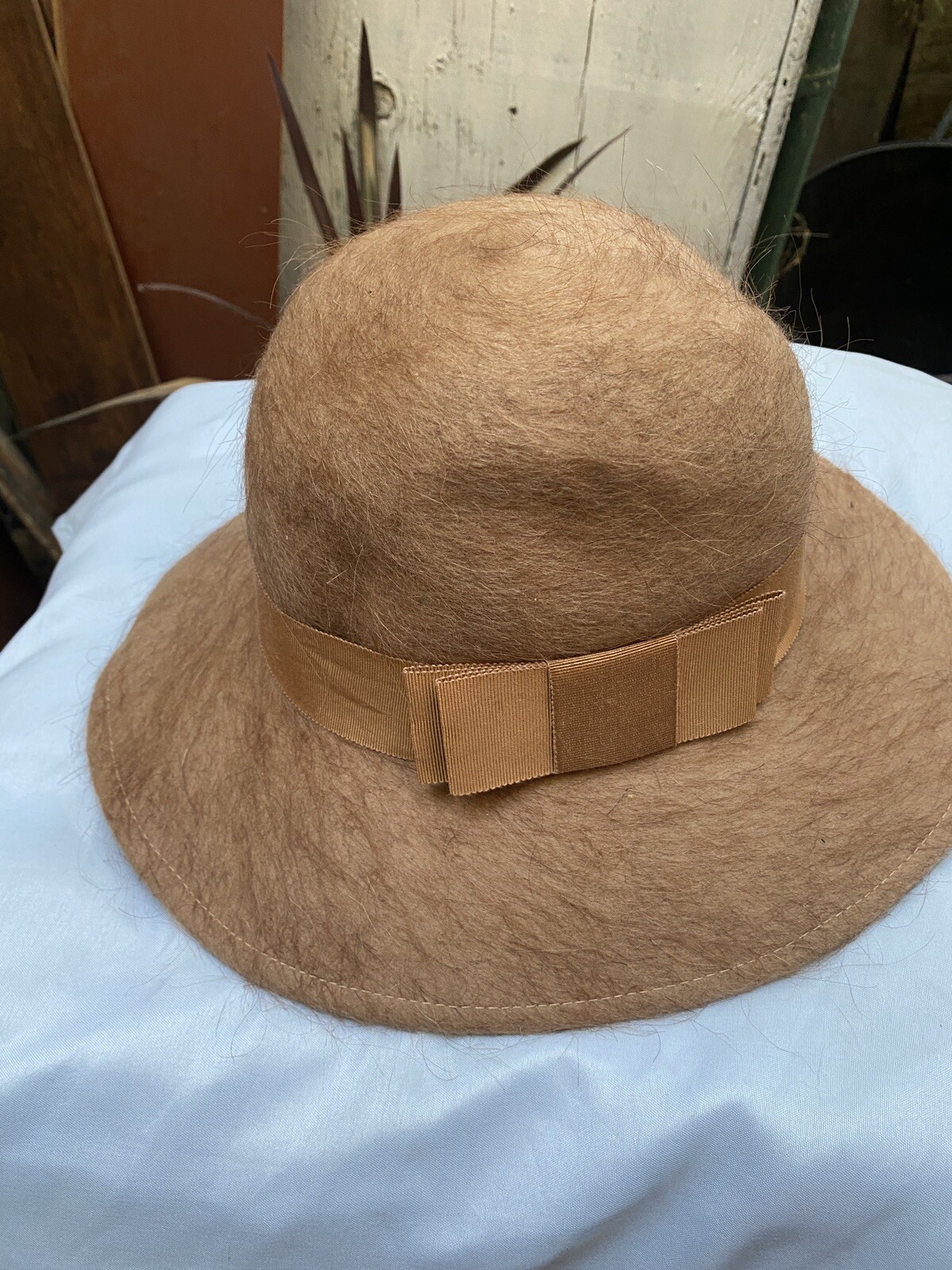 Vintage “Kashmir” 60’s/70’s Cashmere Wool Hat - Gem