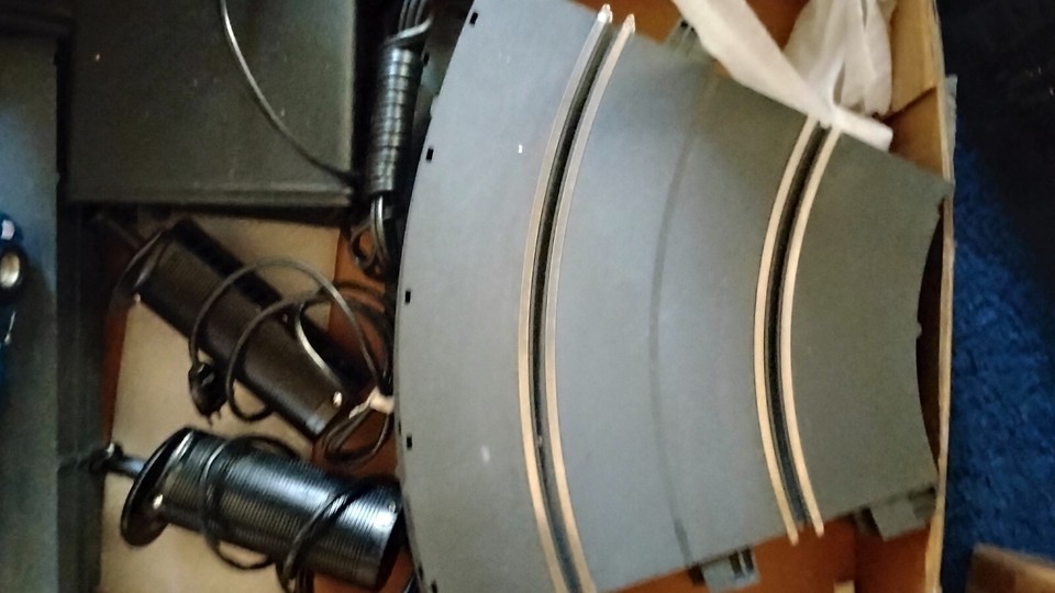 Vintage Eldon 1/24 Scale Raceway Track And 2 Chassis Cars 2 Extra Bodies | eBay