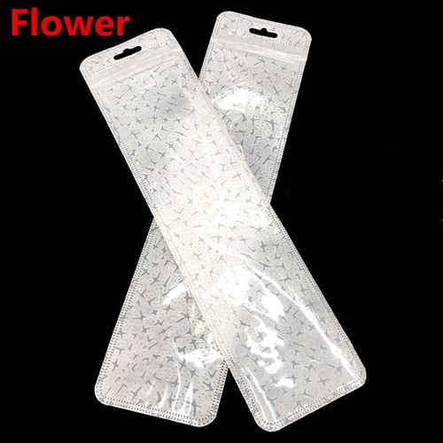 Pack of 100 PVC Plastic Bags Storing Watches Pouch Case (Regular Size ...