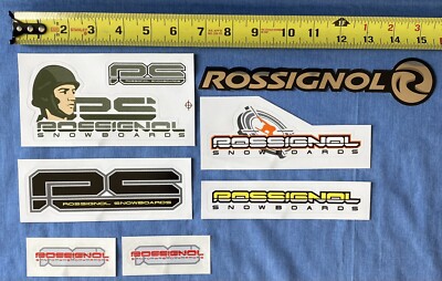 Lot of 7 Rossignol Snowboards Stickers Decals | eBay