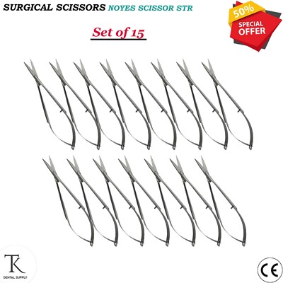 Micro Surgical Noyes Spring scissor STR Oral surgery Dissecting ...