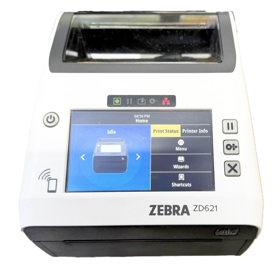 Zebra ZD621-HC ZD6AH42-D01L01EZ Healthcare Color Touchscreen Barcode ...