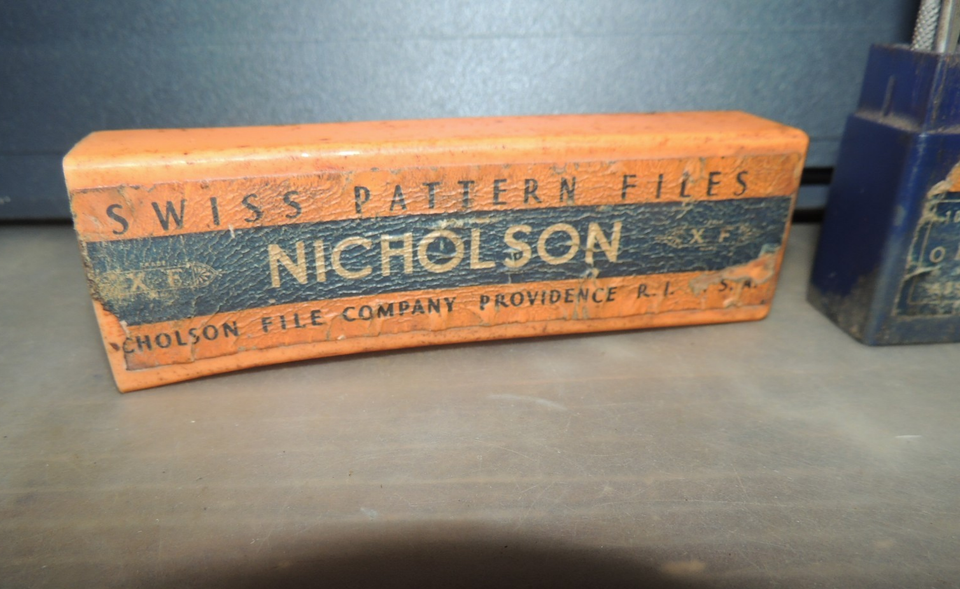 10 Nicholson SWISS XF SWISS PATTERN FILES 6-1/4" HANDLE NEEDLE + 1 AM ...