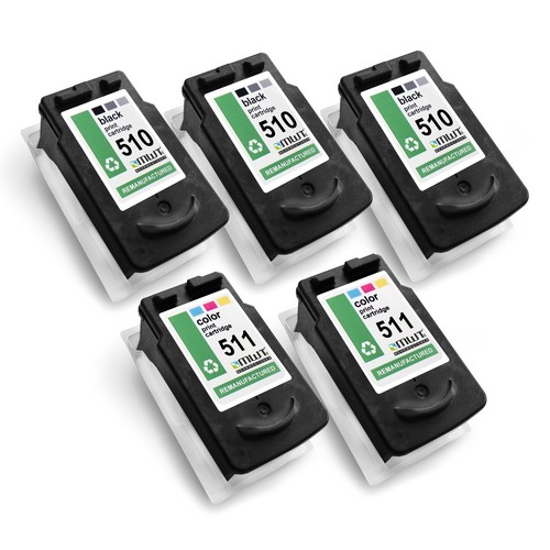 5x PRO Tinte 3+2 XL f r Canon Pixma MP-250 MP-235 MX-330 IP-2700 MX-360 ...