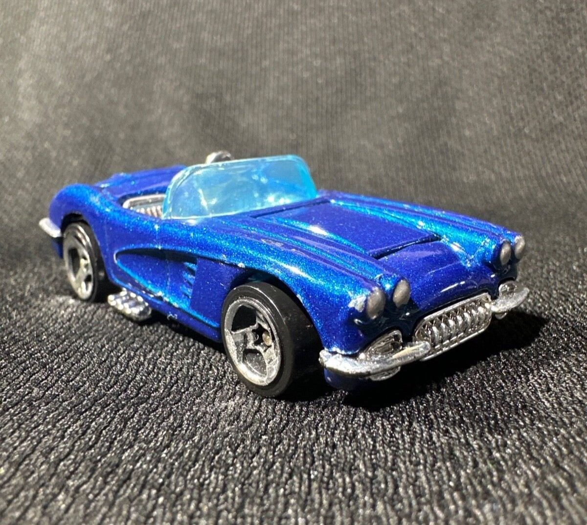 Hot Wheels 1994. 58’ Corvette. Blue Sparkle Convertible. Out of Box | eBay