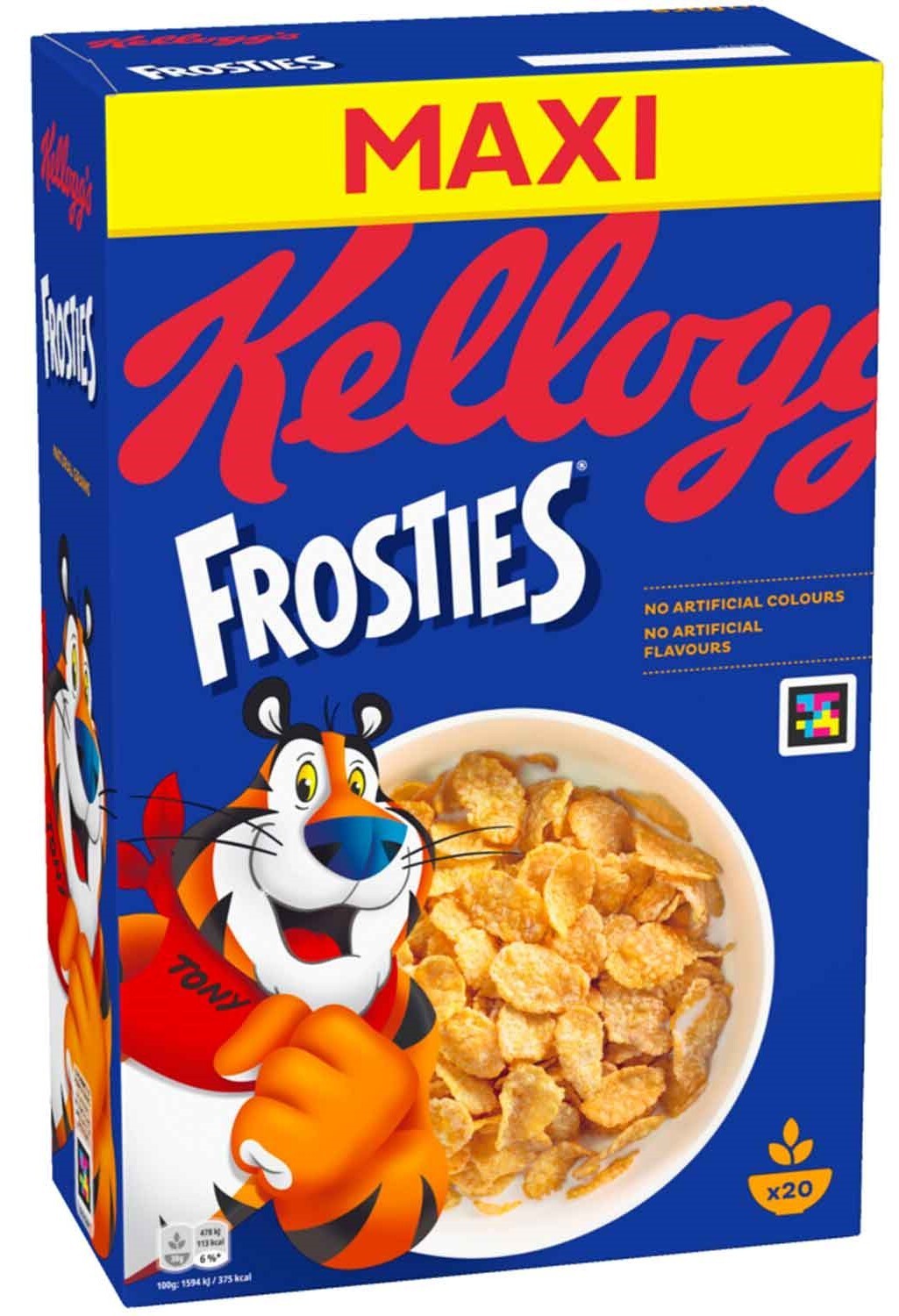 Kelloggs Frosties - Cerealien Cornflakes - XXL Packung - 620 Gramm ...
