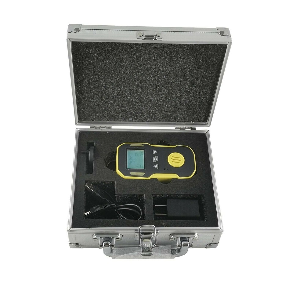 Portable Hydrogen Sulfide H2S Gas Detector H2S Gas Leak Alarm Monitor 0 ...