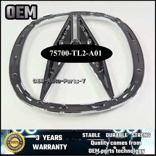 NEW Front Grill Emblem Sedan Badge 75700-TL2-A00 For 2009-2014 Acura ...