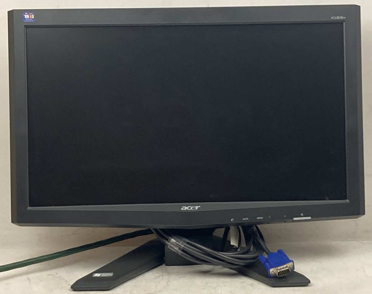 X183h Acer X183H 18.5 Inch LCD Monitor Un Boxing YouTube