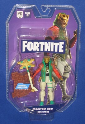 Fortnite Master Key 4" Action Figure 2020 MIP Solo Epic Video Games ...