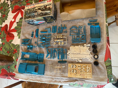 VTG PLYMOUTH SUPERBIRD STOCK CAR MODEL KIT JO-HAN GC-1470 | eBay