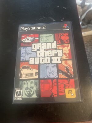 Grand Theft Auto III (Sony PlayStation 2) PS2 GTA 3 Game Complete CIB ...