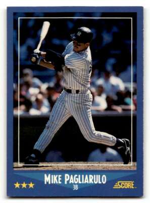 1988 Score #170 Mike Pagliarulo New York Yankees Baseball Cards EX/N ID ...