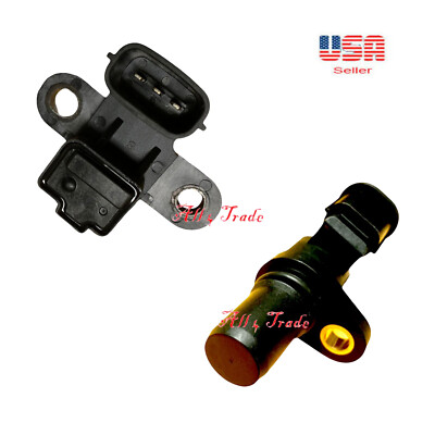 2 PCS Camshaft and Crankshaft Position Sensors Fit Lancer 2002-2007 ...