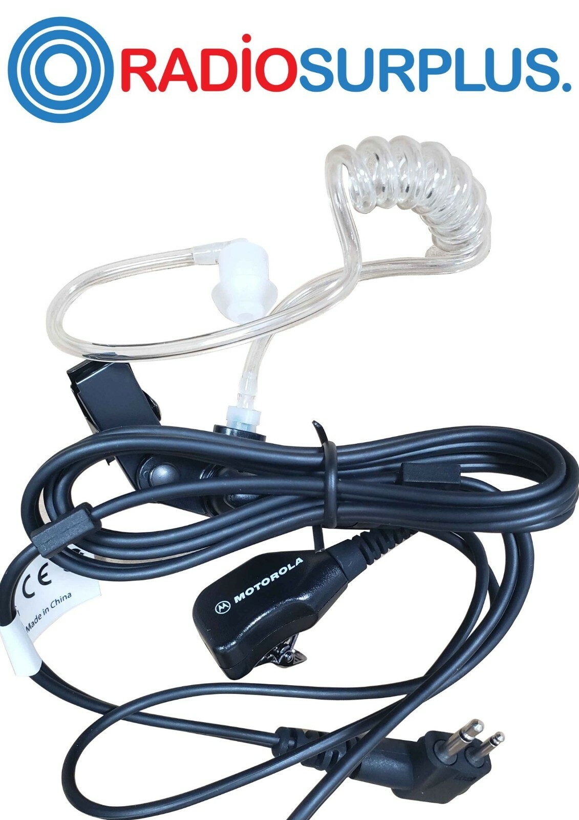 MOTOROLA Original 2-WIRE SURVEILLANCE KITS FOR CP200 CP200D RADIOS ...