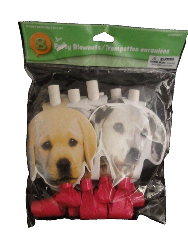 Amscan 8 Party Blowouts - Puppies / Dogs | eBay