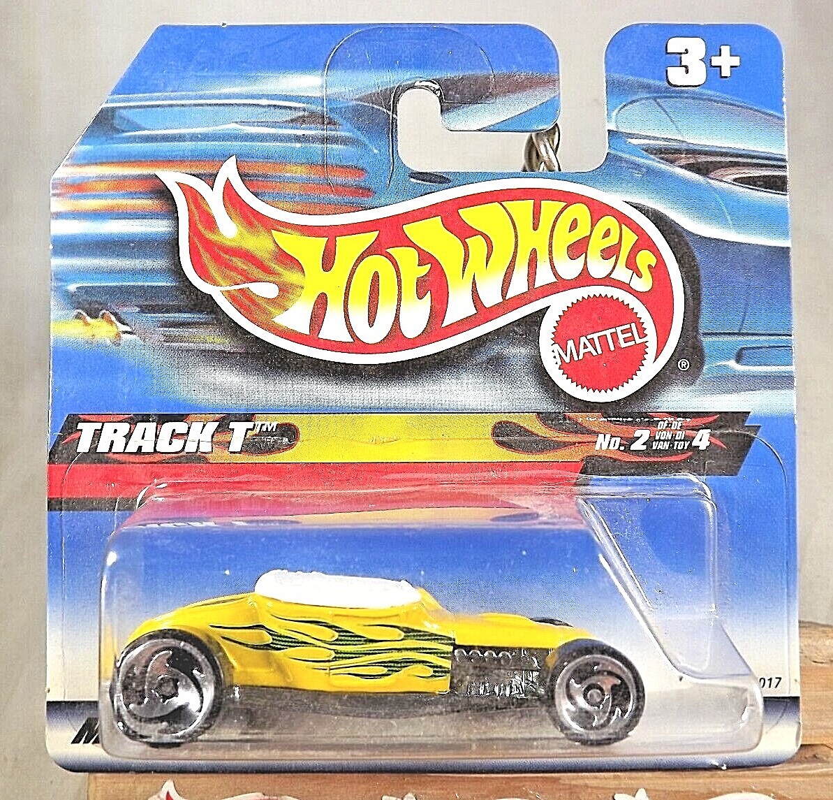 2000 Hot Wheels TRACK T 2/4 Yellow #6 Hot Rod Magazine w/SBSpoke Mal ...
