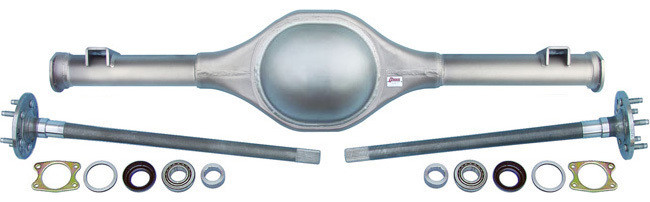 NEW CURRIE 55-59 CHEVY TRUCK REAR END,5 LUG AXLES,BEARINGS,9" FORD,3100 ...