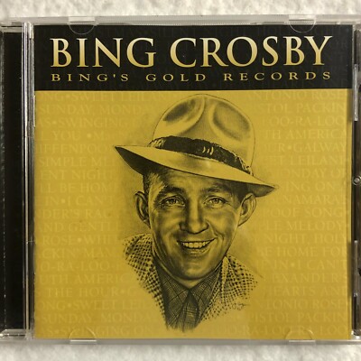 Bing Crosby CD Pop Vocals Bing's Gold Records 1940s 21 Song Compilation ...
